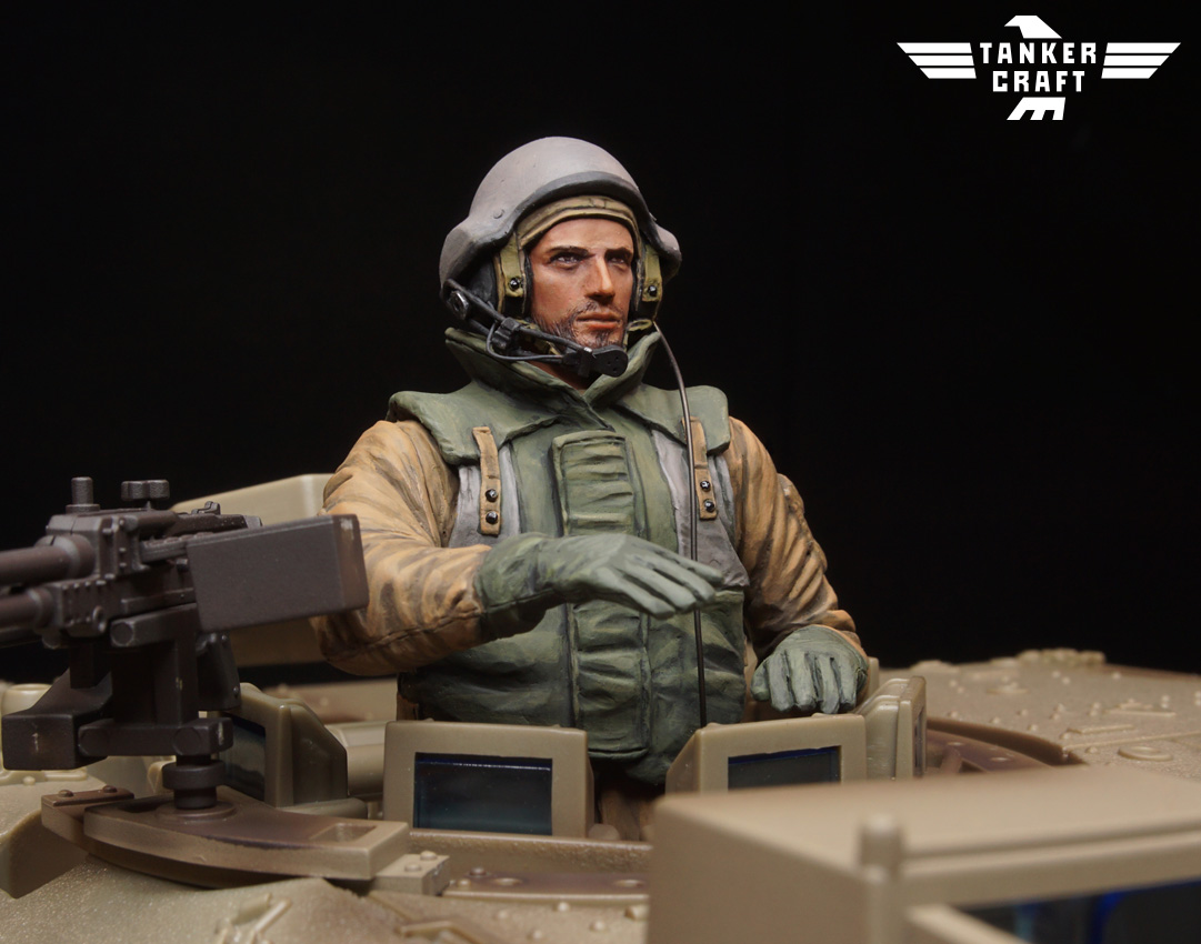 1/16 90's US Tank Commander
