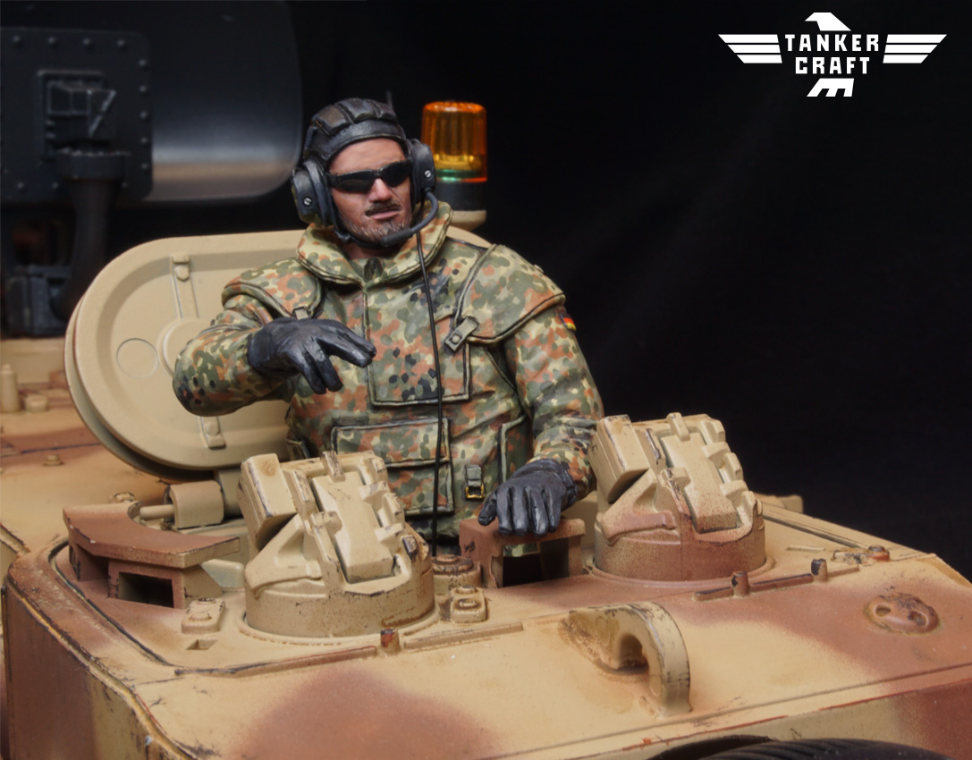 1/16 Modern German Tank Crewman