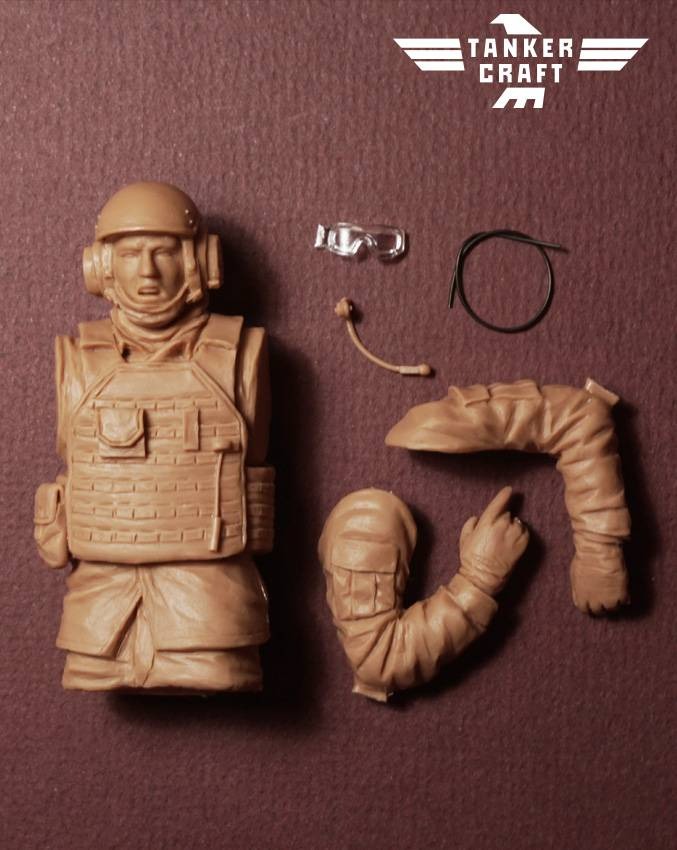 1/16 Modern U.S. Tank Commander 3