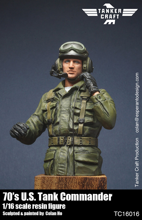 1/16 70s US Tank Commander