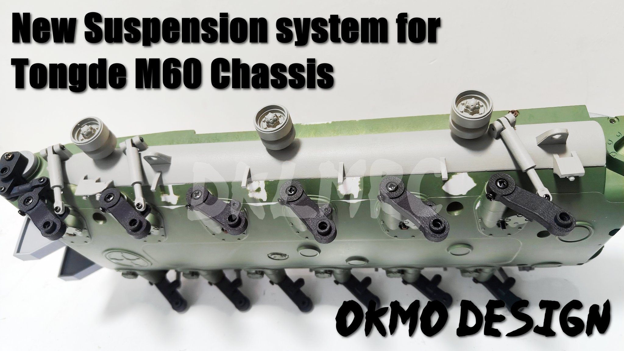 [OKMO] New suspension system for Tongde M60 chassis