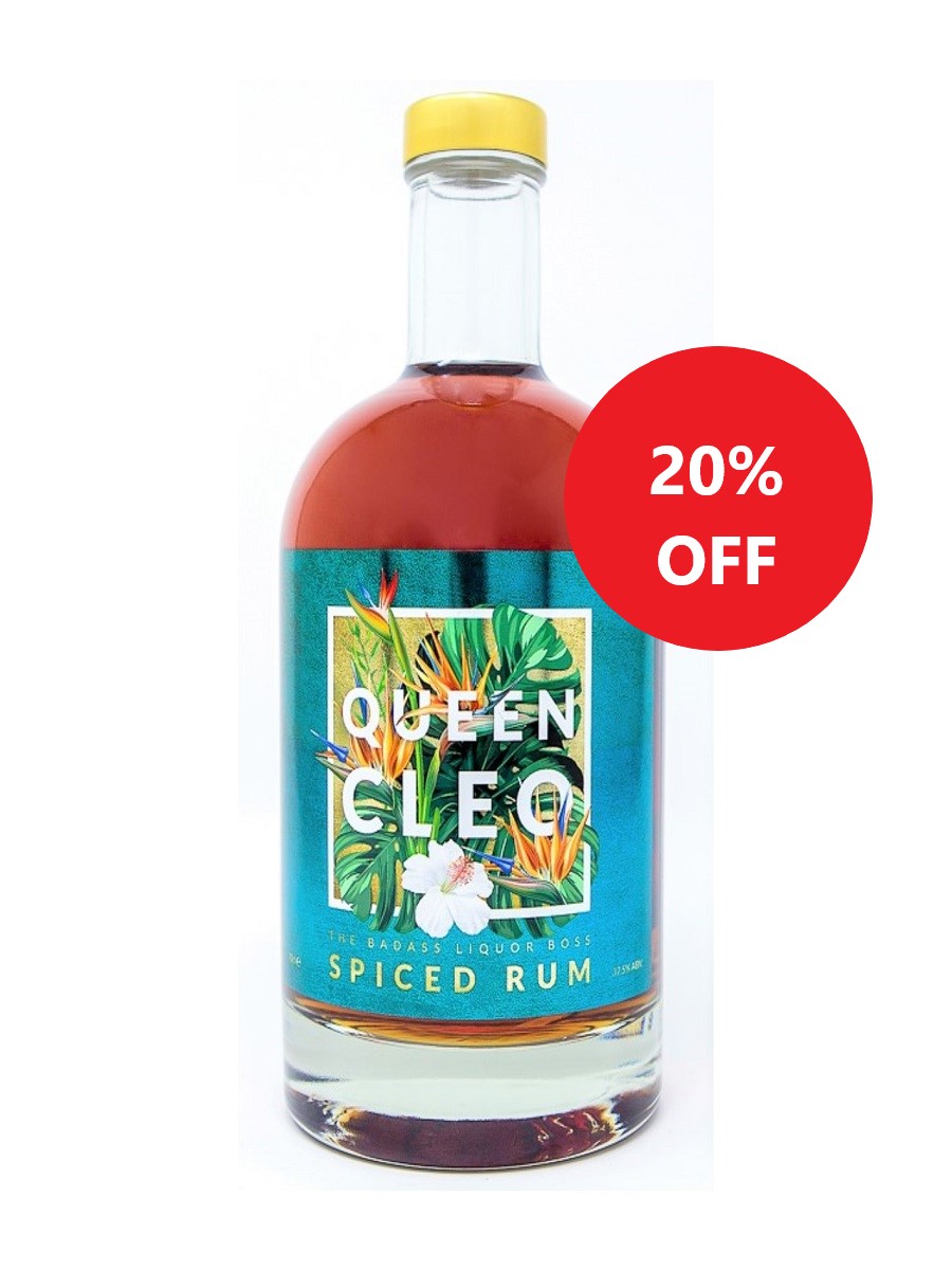 Queen Cleo Spiced Rum 70cl