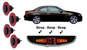 DFM455 - Dolphin Flush Audio & Roof Reverse Parking Sensors