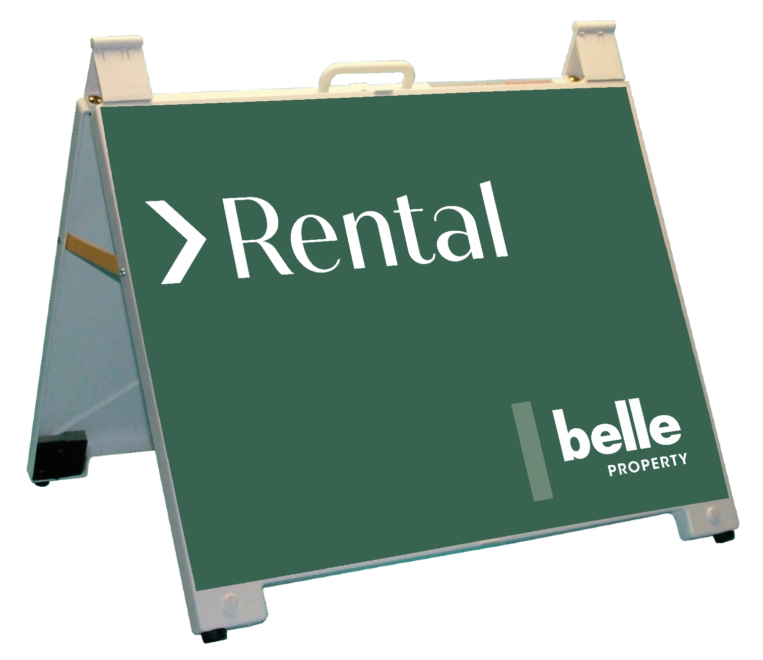 Belle Property For Lease Portable A-Frame White