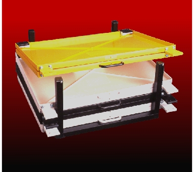 endurosign portable aframe car boot storage rack