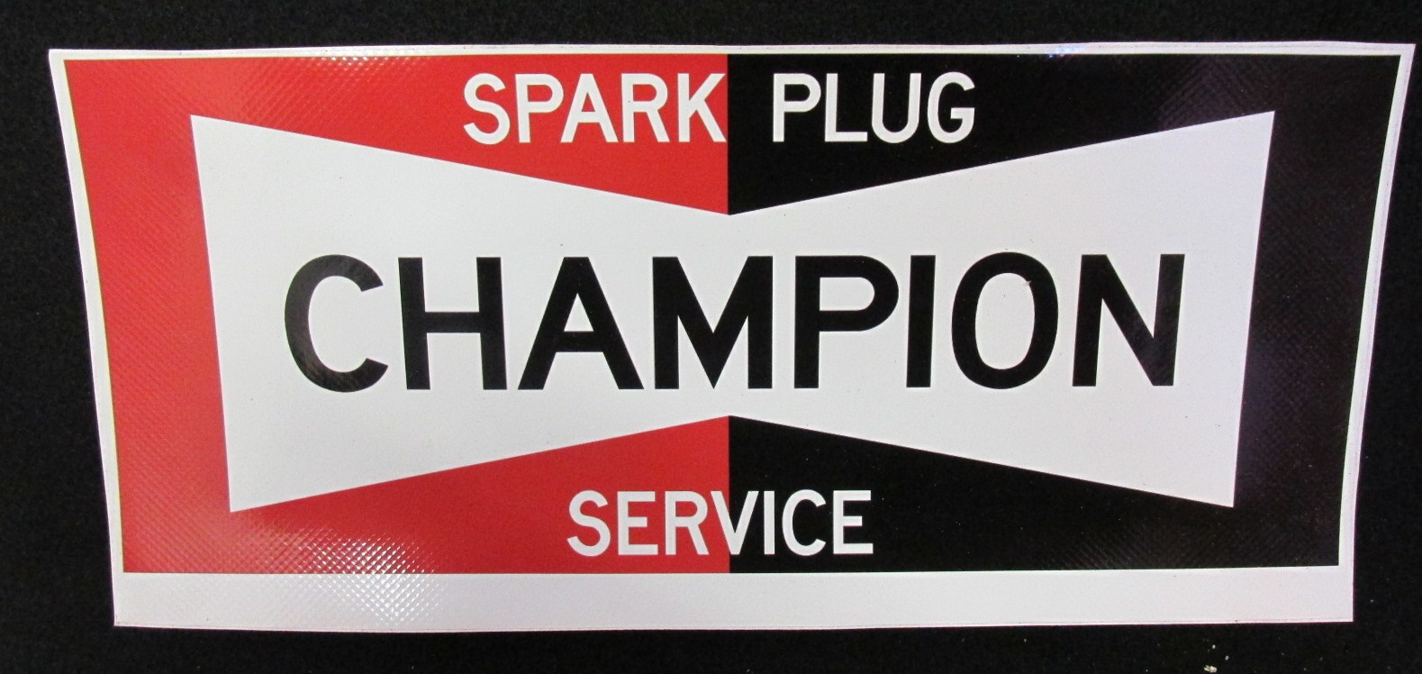 Champion Spark Plug Decal