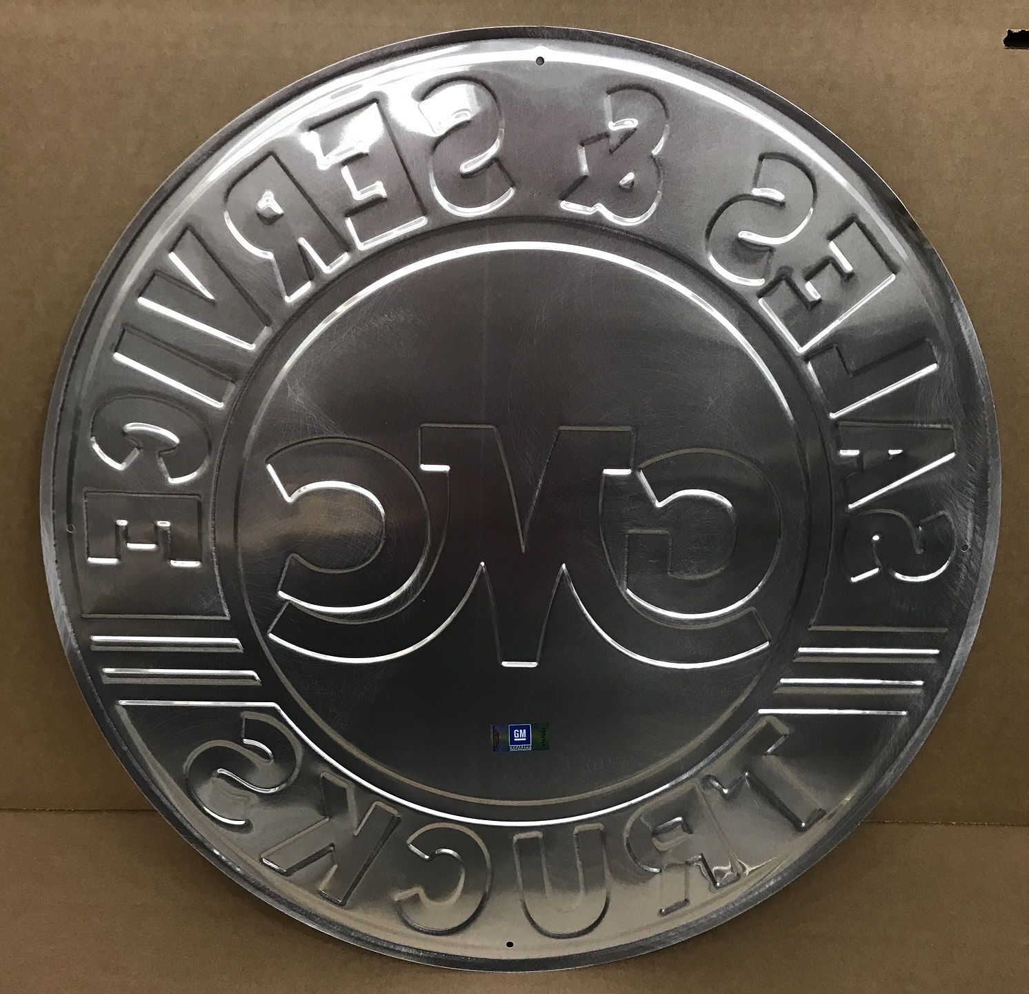 GMC Sales and Service Trucks / GMC signs / GMC Truck Signs / Garage ...