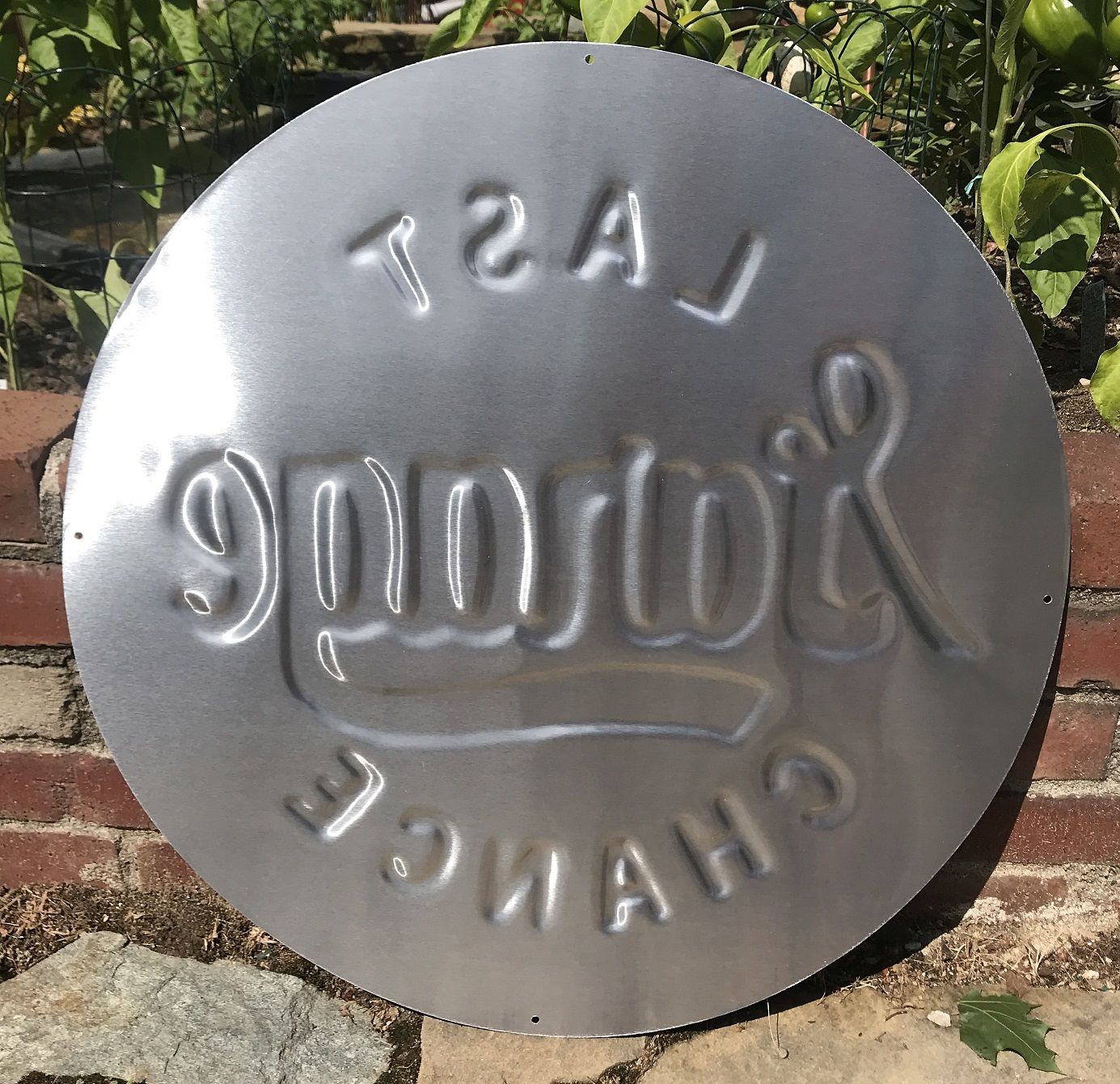 Garage Signs for Men / Last Chance Garage Sign NEW / Gifts for Dad ...