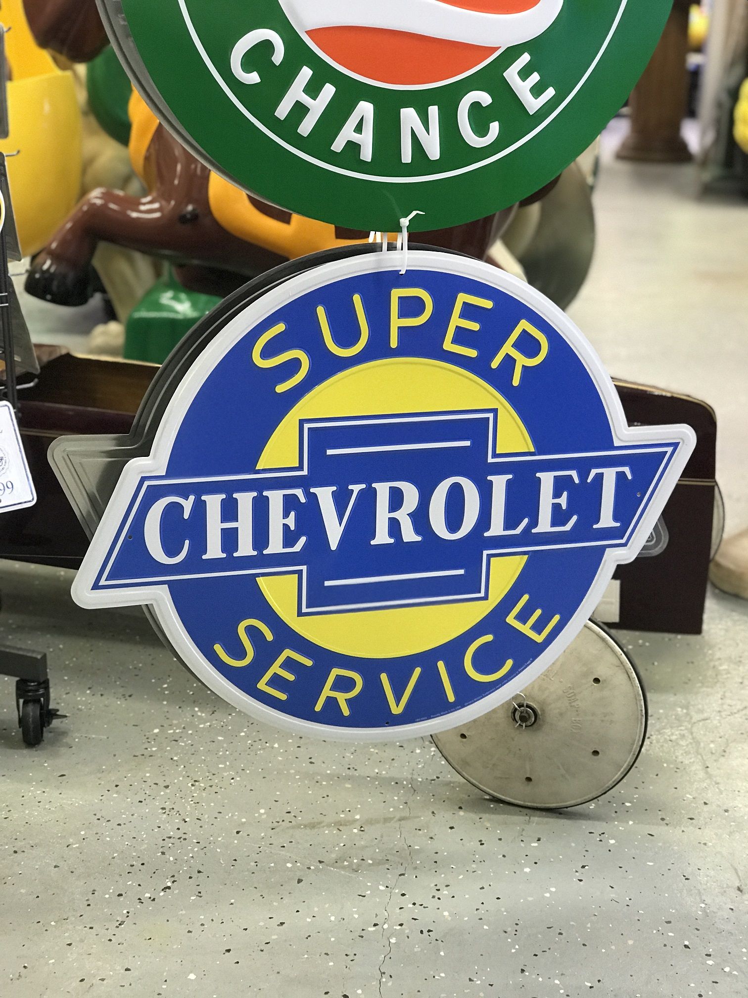 Chevrolet Super Service Signs / Chevy Sign / Chevrolet Signs / Chevy ...