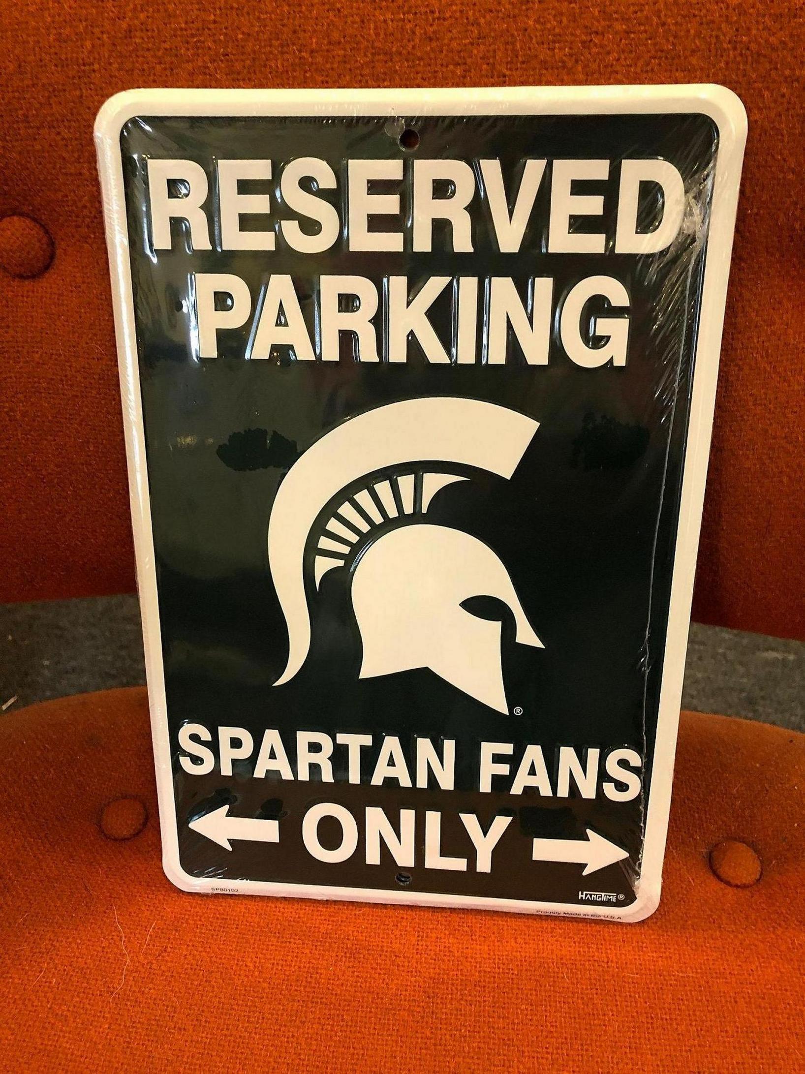 Licensed Michigan State University Signs / MSU Spartans / Parking Signs ...