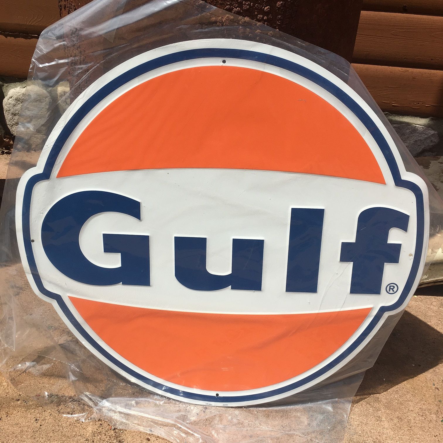 Gulf Sign New / Garage Signs for Men / Man Cave Signs / Gas and Oil ...
