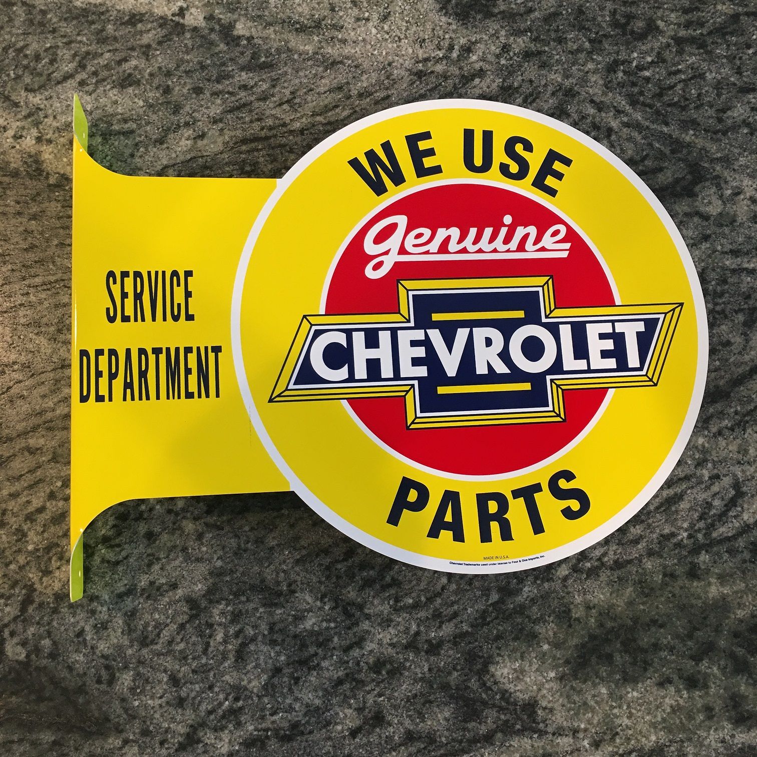 Licensed Chevrolet Sign Chevrolet Signs Chevy Garage Signs for him ...