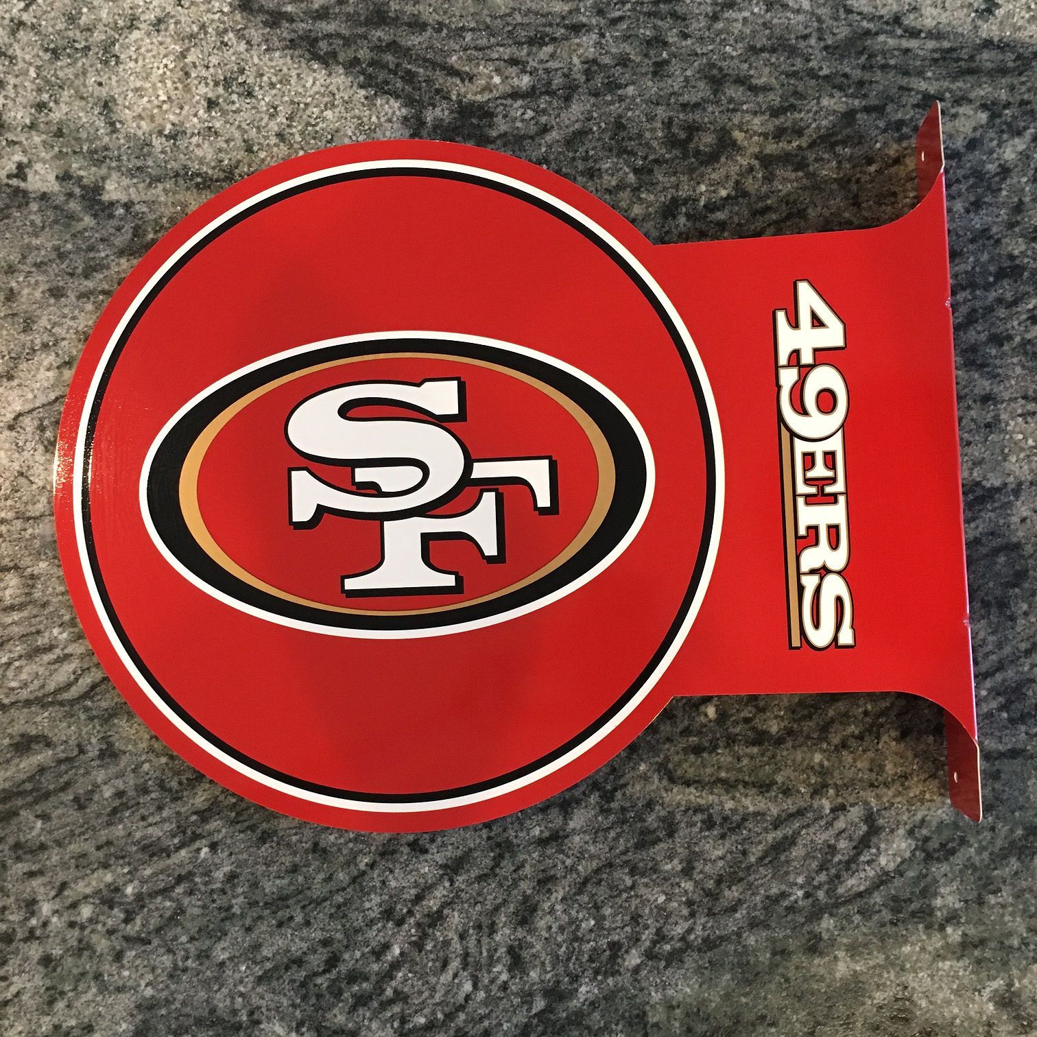 Flange Signs / Football Signs / Football Gifts / 49ers / San Francisco ...