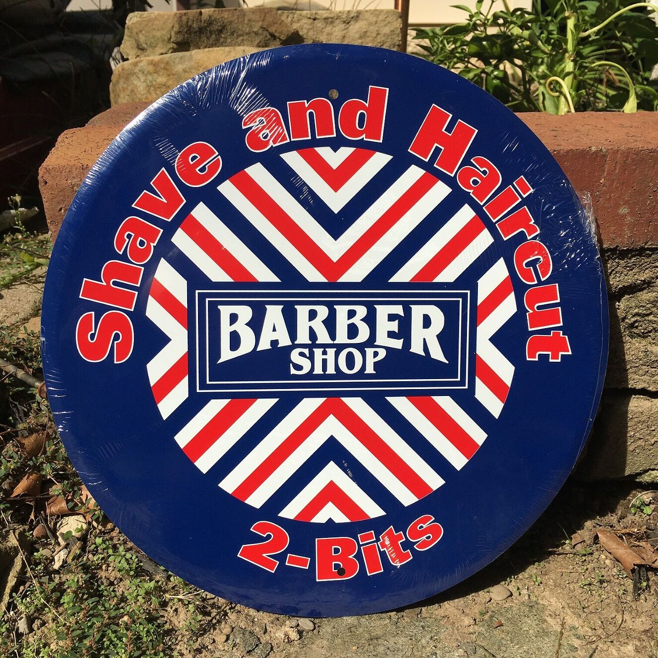 Barber Shop Sign / Barber Shop Signs / Shave and Haircut 2 bits Sign ...
