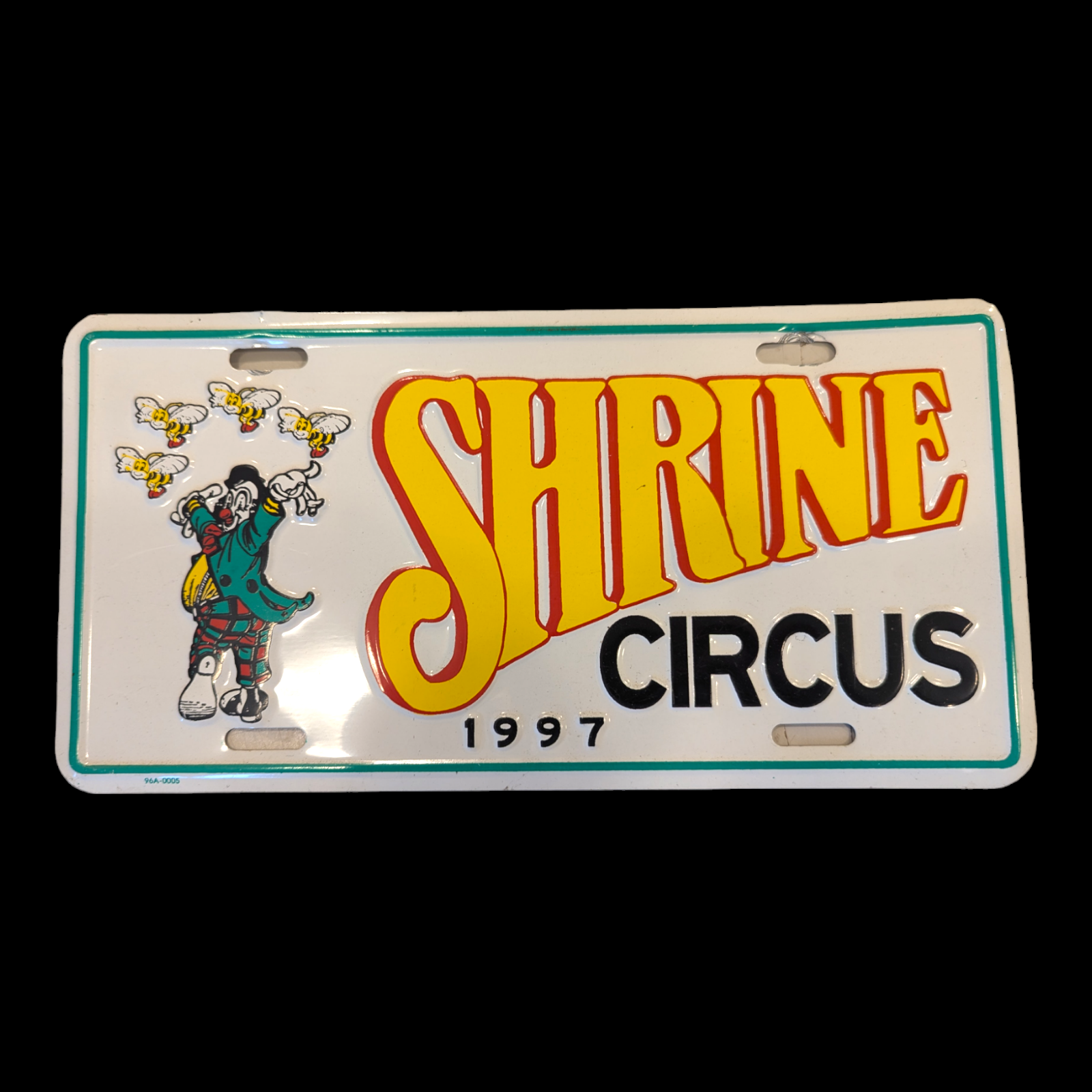 Shrine Circus License Plates / 1982-2002 / Circus / Lion / Elephant ...