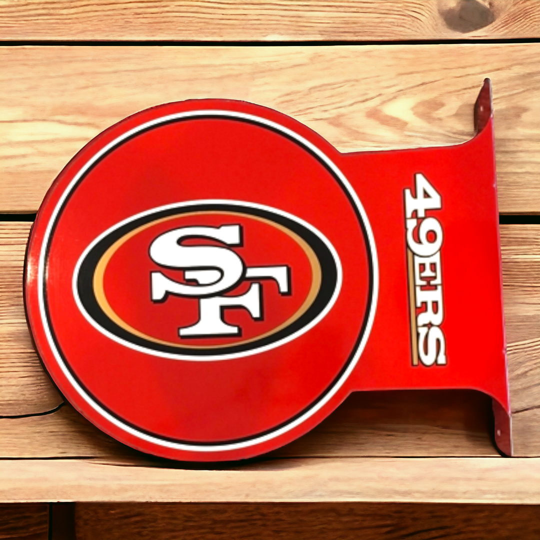 Flange Signs / Football Signs / Football Gifts / 49ers / San Francisco ...