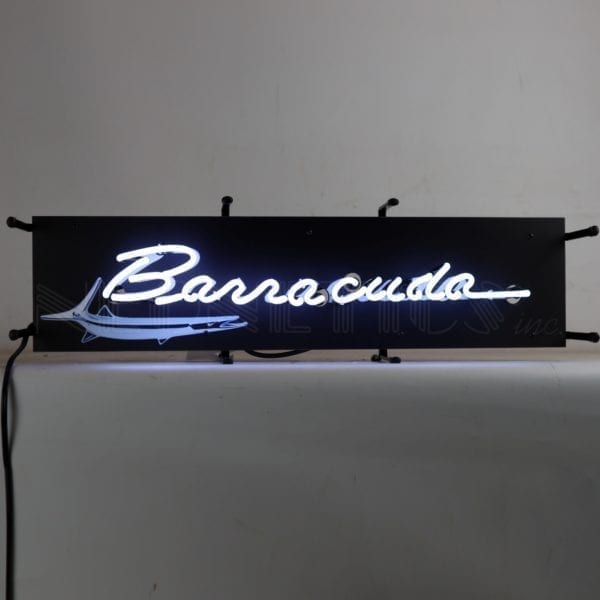 BARRACUDA NEON SIGN | PLYMOUTH CUDA NEON SIGNS | PLYMOUTH BARRACUDA SIGNS