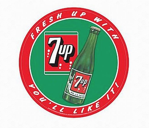 7 Up Sign / 7 Up Signs / Beverage Ads / Beverage Signs / Bar Signs ...