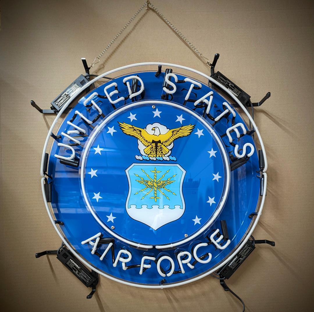United States Air Force Neon Sign / Air Force Neon Signs / Man Cave