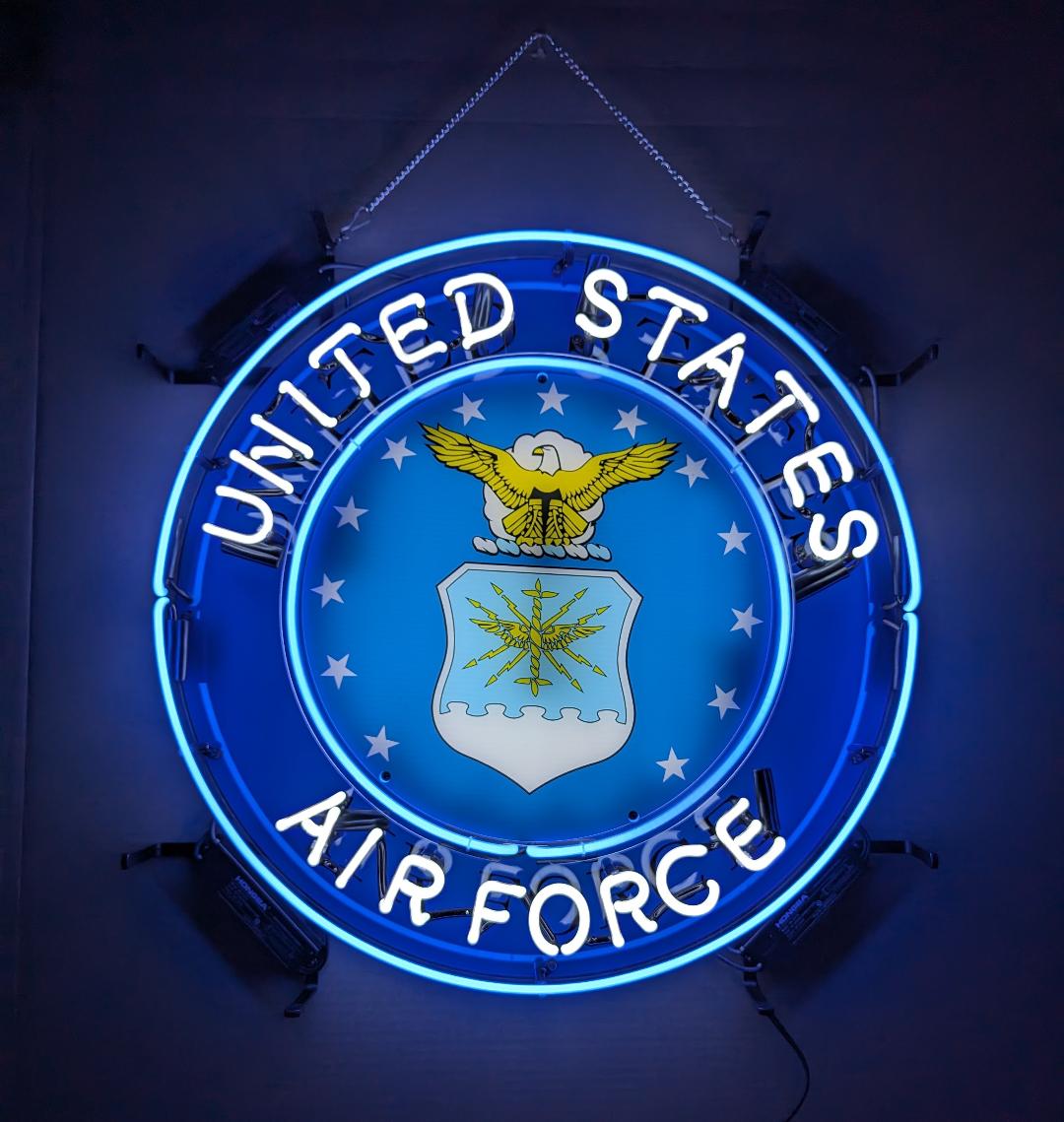 United States Air Force Neon Sign / Air Force Neon Signs / Man Cave