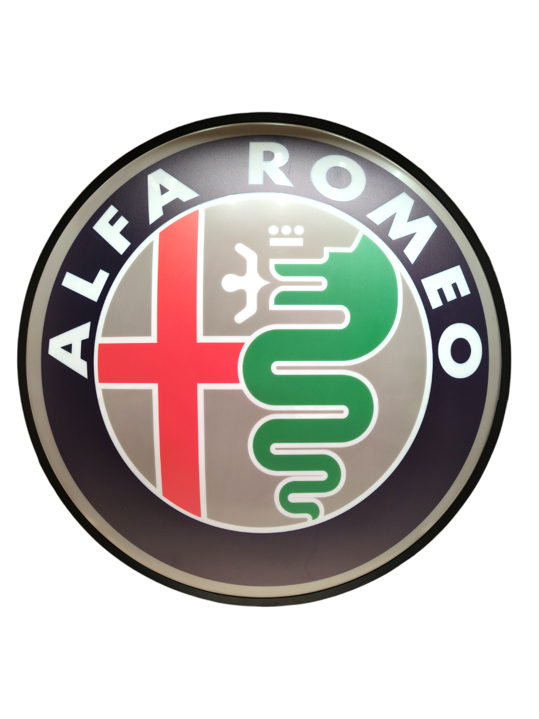 24" Alfa Romeo LED Sign / Dealership / Man Cave / Wall Decor