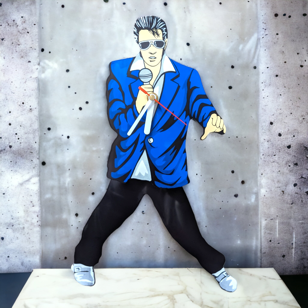Elvis Pendulum Clock