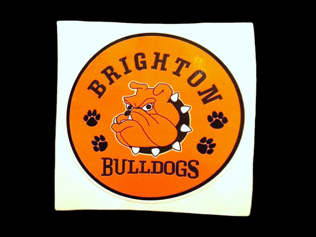 Brighton Bulldogs Decal / Brighton Bulldog Bumper Sticker / Bull Dogs ...