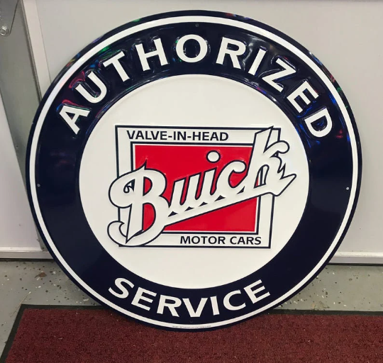 Buick Service Sign / Licensed Buick Service Signs / Buick Signs
