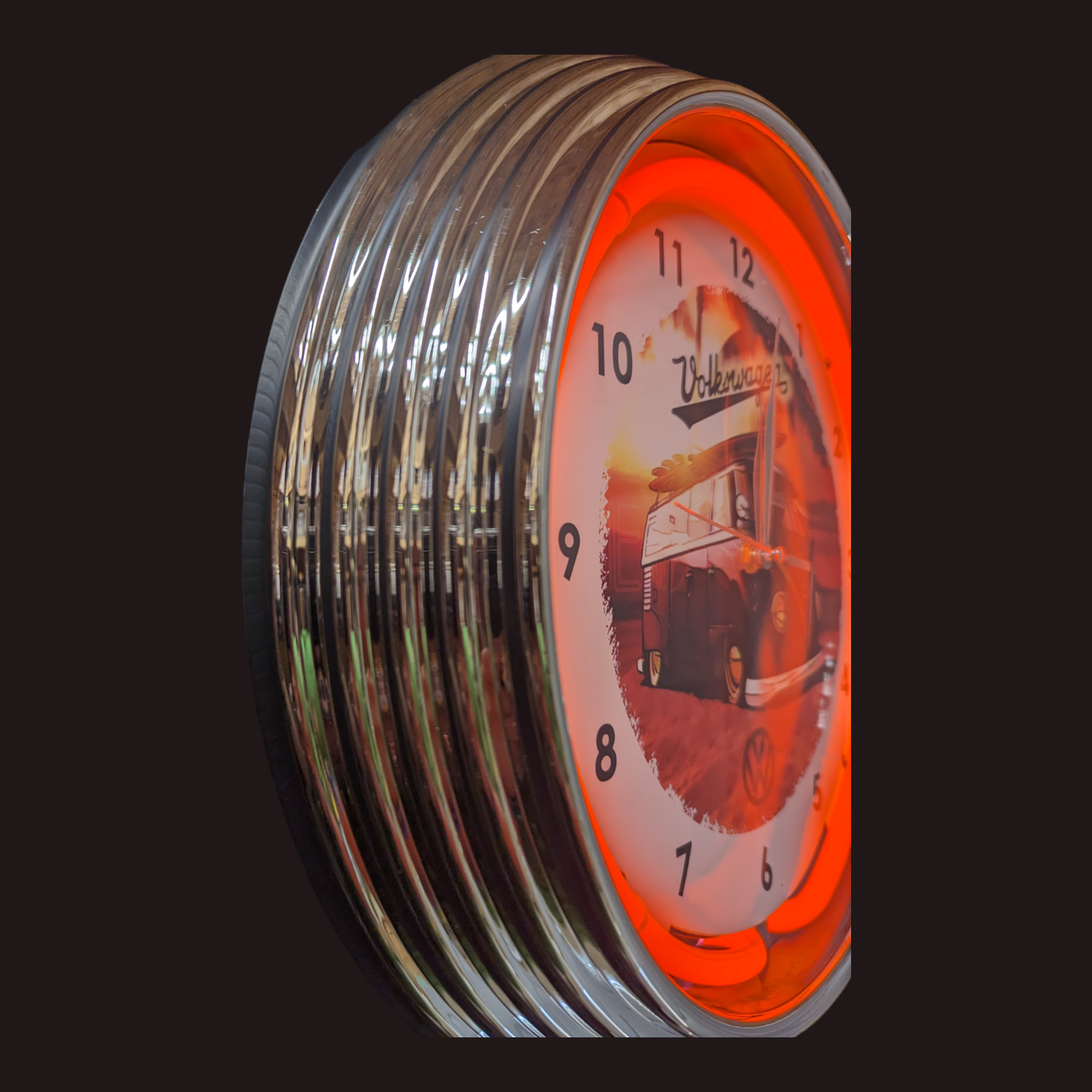 Volkswagen Bus Neon Clock / VW Bus / Neon Clocks / Retro Clock