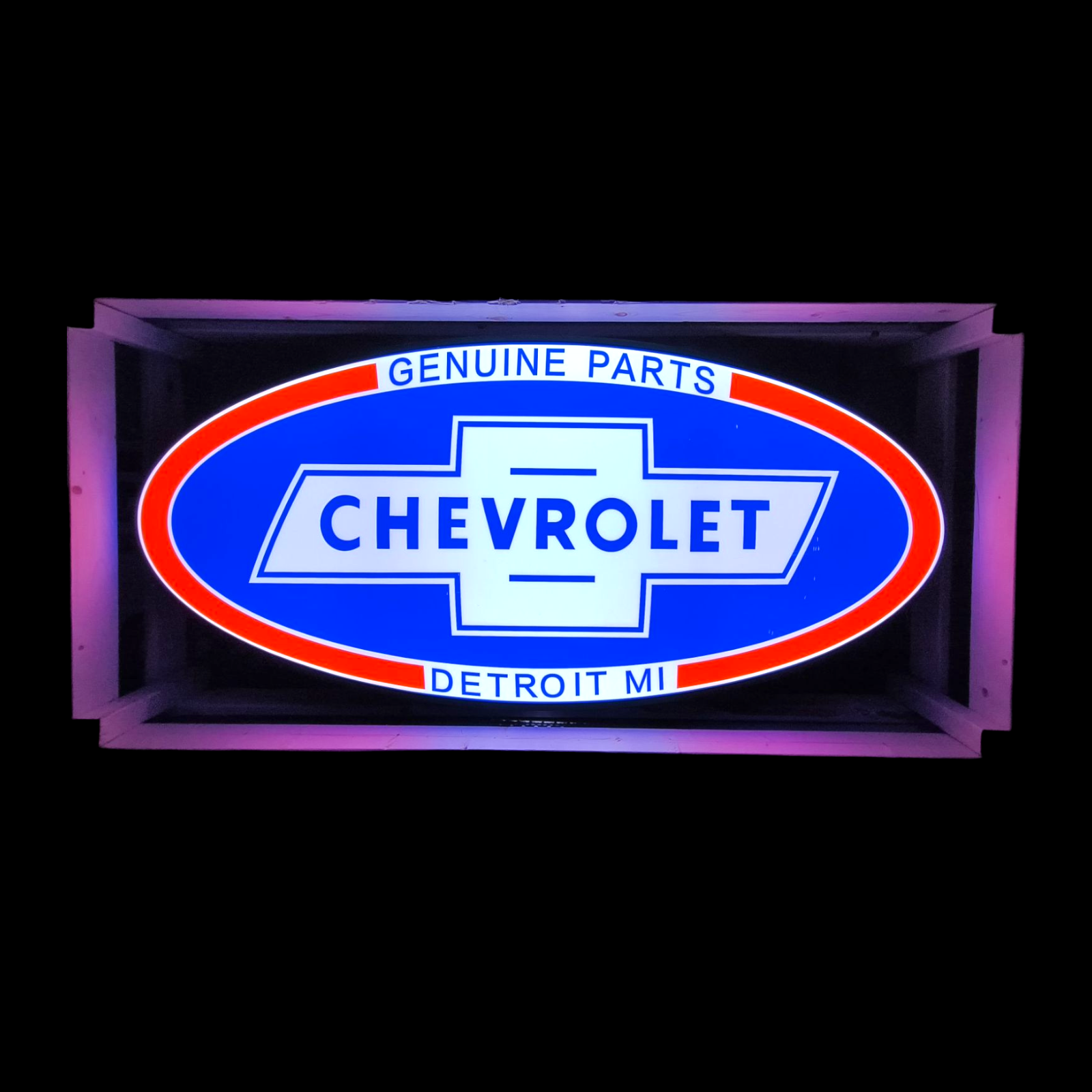 NEW Chevrolet LED Sign / Genuine Parts / Dealership