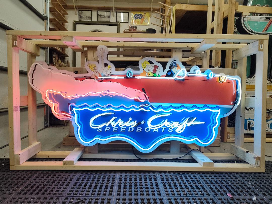 Chris Craft Neon Sign