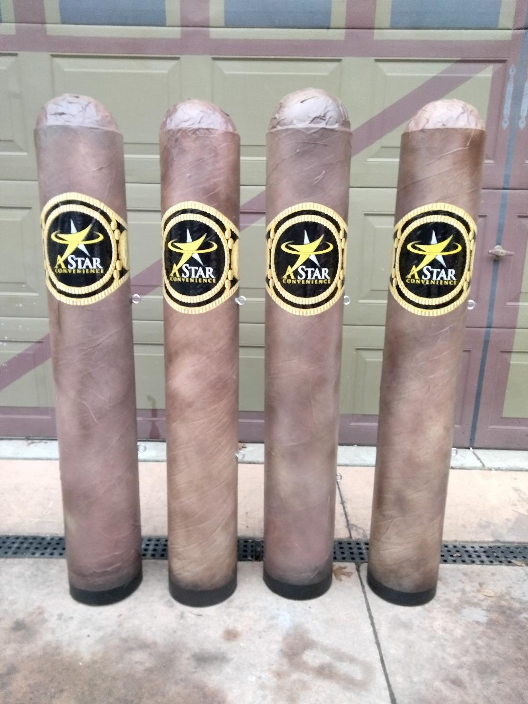 Giant Advertising Cigar Statue / Bar Lounge / Cigars