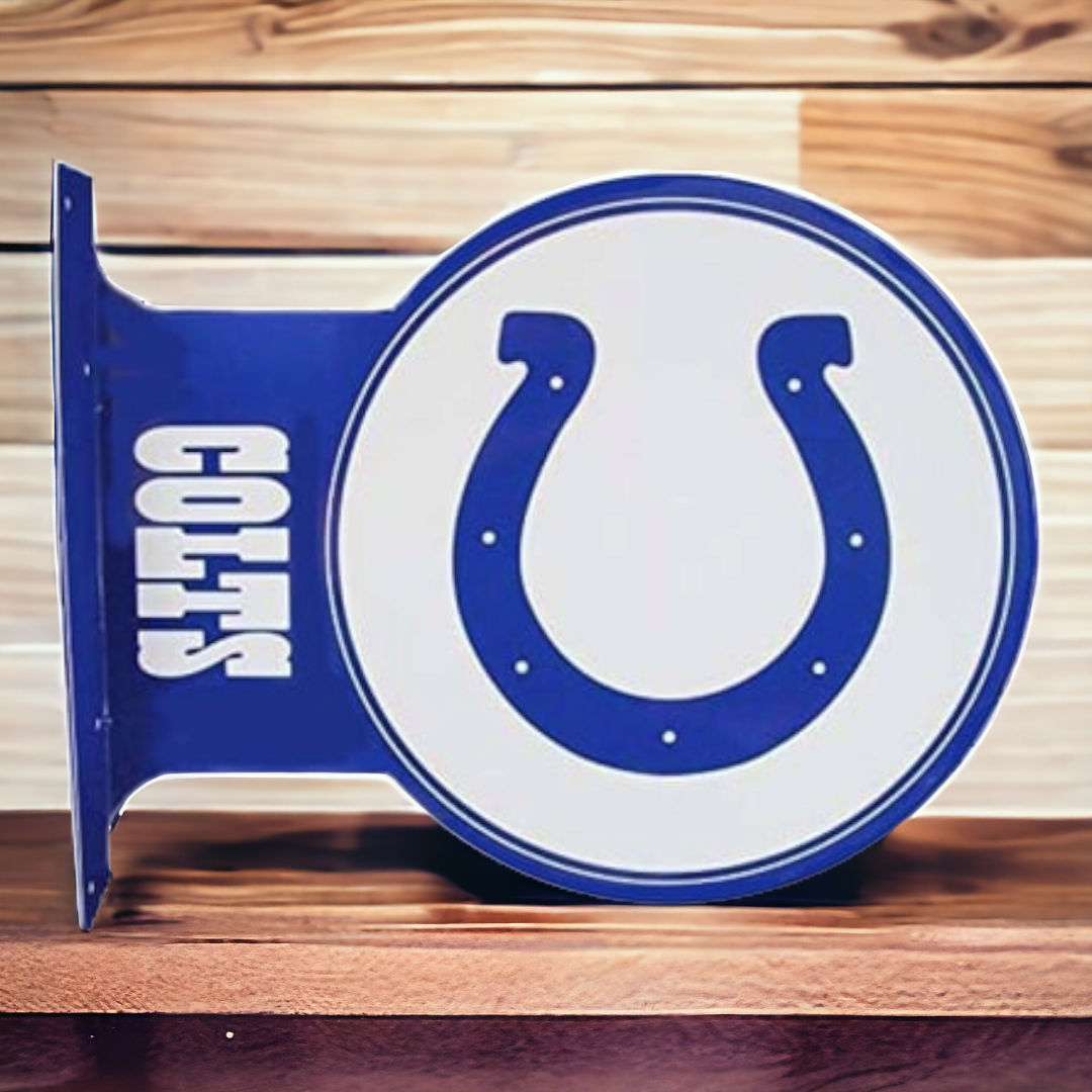 Flange Signs / Football Signs / Football Gifts / Indianapolis Colts ...