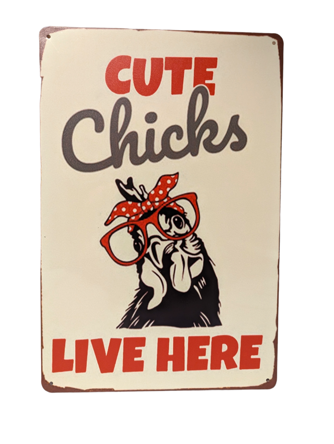Cute Chicks Sign / Farm Signs / Chicken Sign