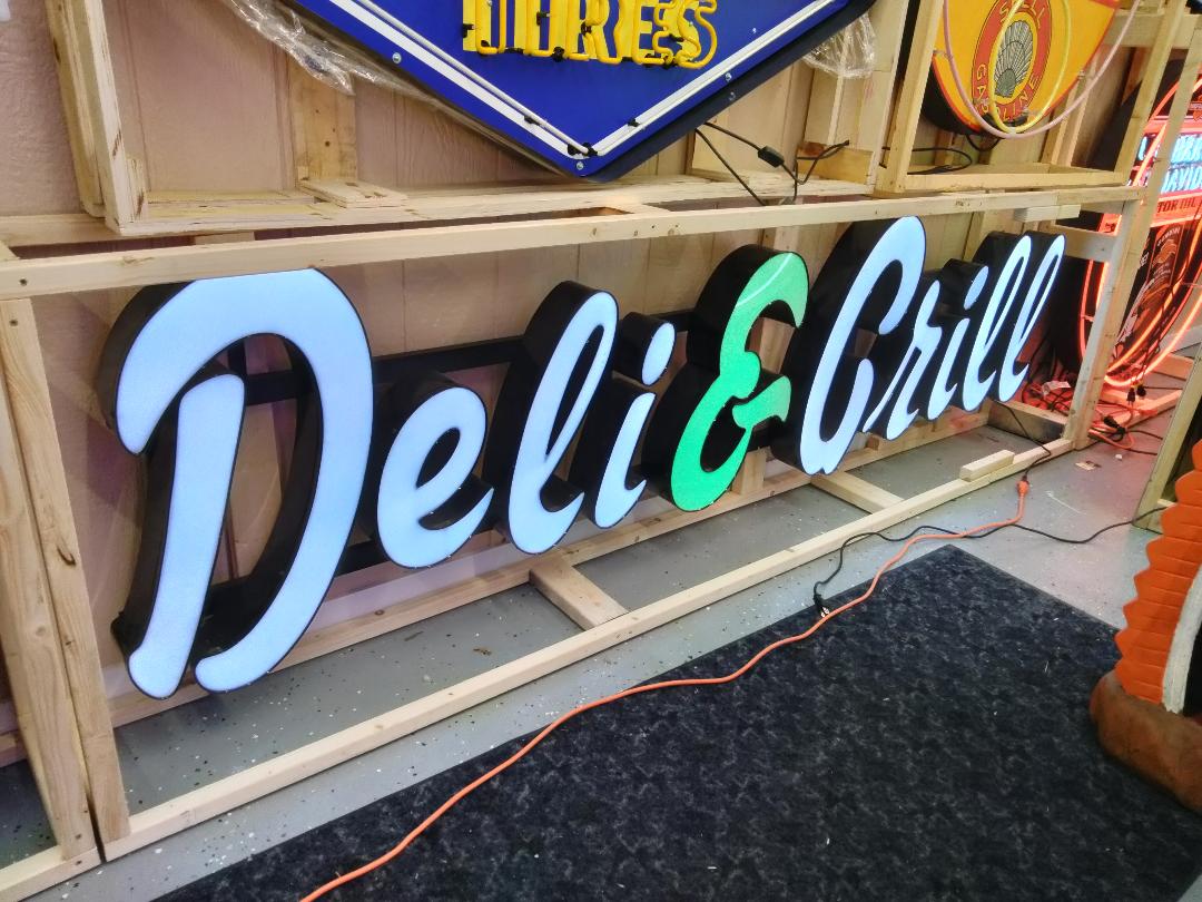 Deli & Grill Sign / LED Signs / Diner / Deli / Restaurant Signs ...
