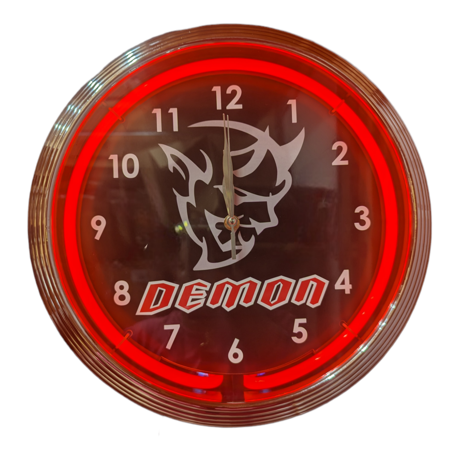 Demon Neon Clock / Dodge Demon / Neon Clocks