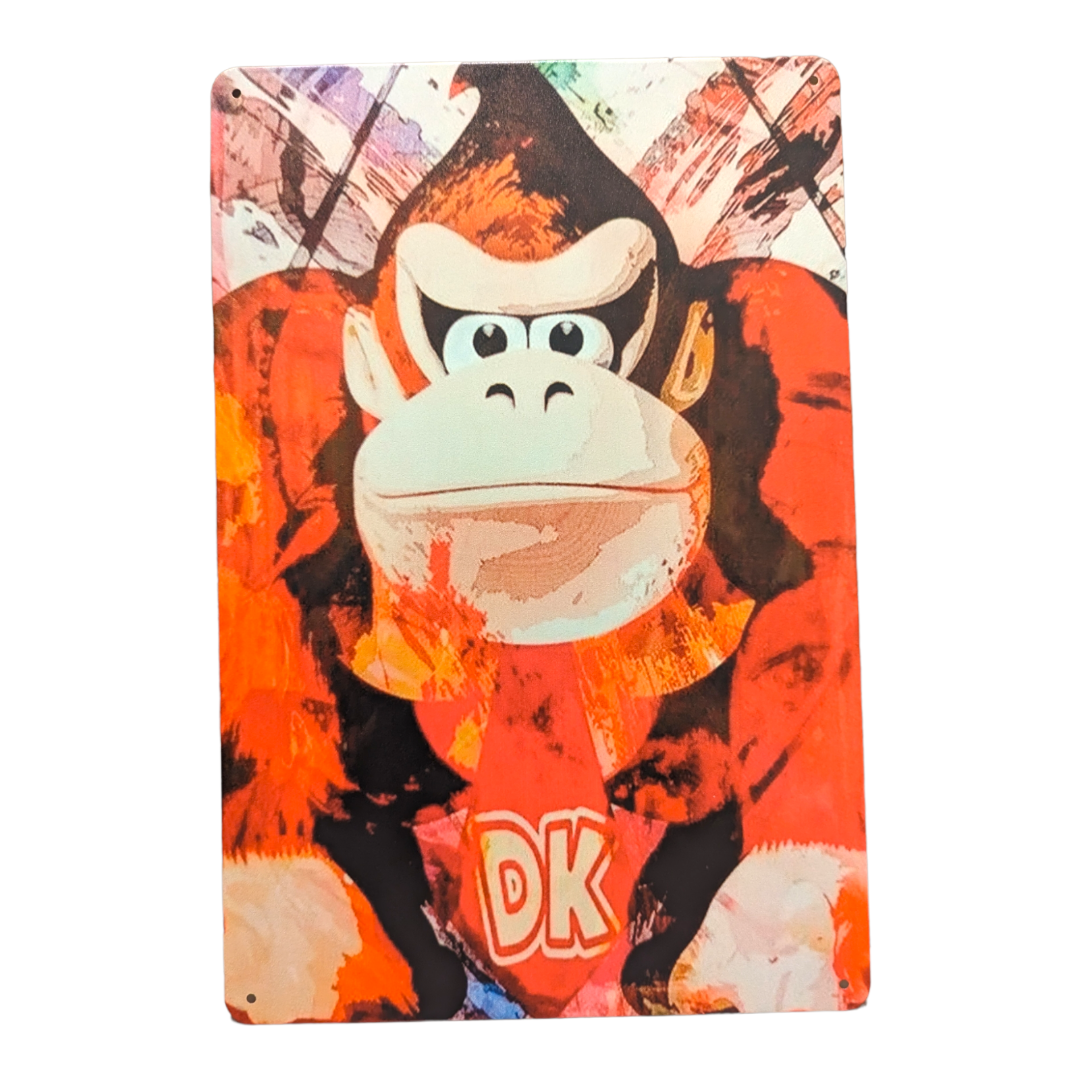 Donkey Kong / Video Game Signs / Gorilla Sign