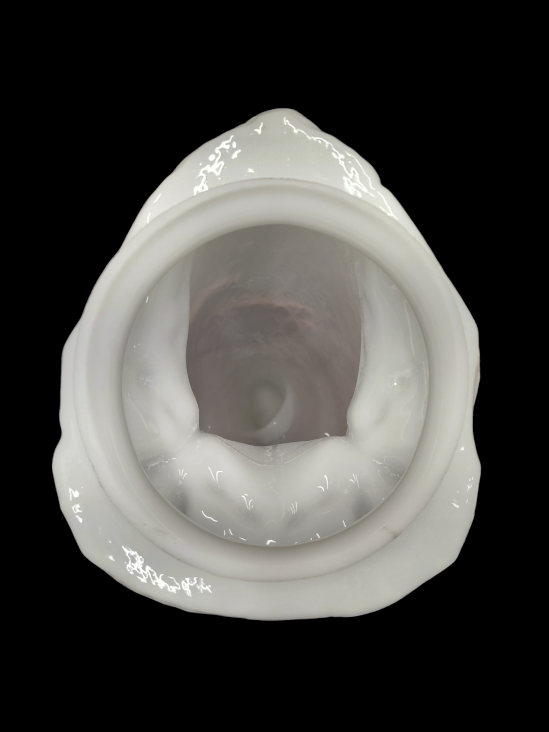 Reproduction White Eagle Gas Pump Globe / Blunt Nose Eagle Pump Globes