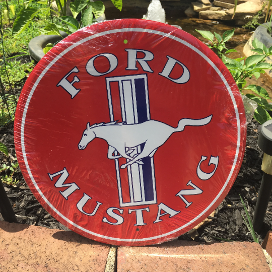 Ford Mustang Signs / Ford Mustang Sign / Mustang Car Signs / Mustang ...