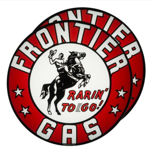 Frontier Gas Pump Globe / Frontier Gas / Globes For Gas Pumps