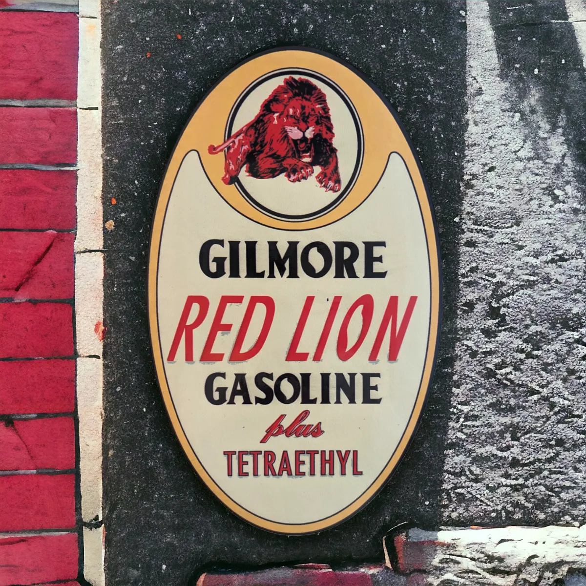 Gilmore Decal / Red Lion Decals / Gas Pump Sticker / Petro Stickers ...