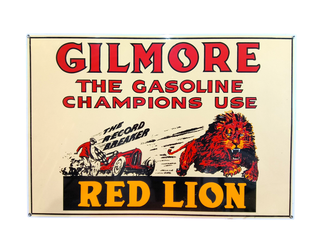 Gilmore Red Lion Sign