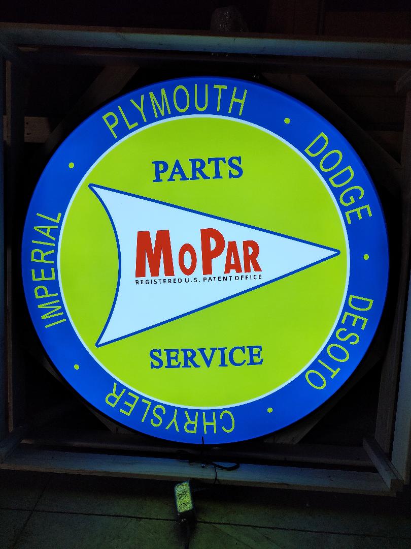 Mopar 47" LED Dealership Sign / Mopar Sign