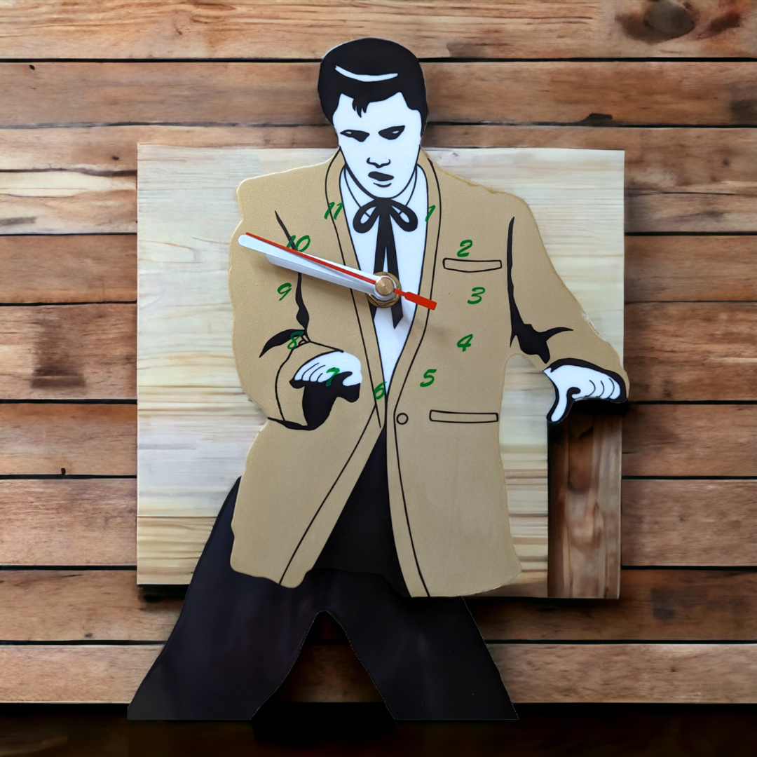 Elvis Presley Pendulum Clock