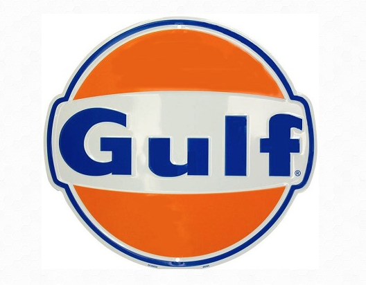 Gulf Sign New / Garage Signs for Men / Man Cave Signs / Gas and Oil ...
