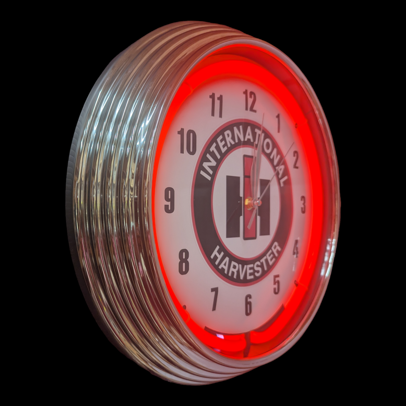 International Harvester Neon Clock / Neon Clocks / Tractor Clocks / IH ...