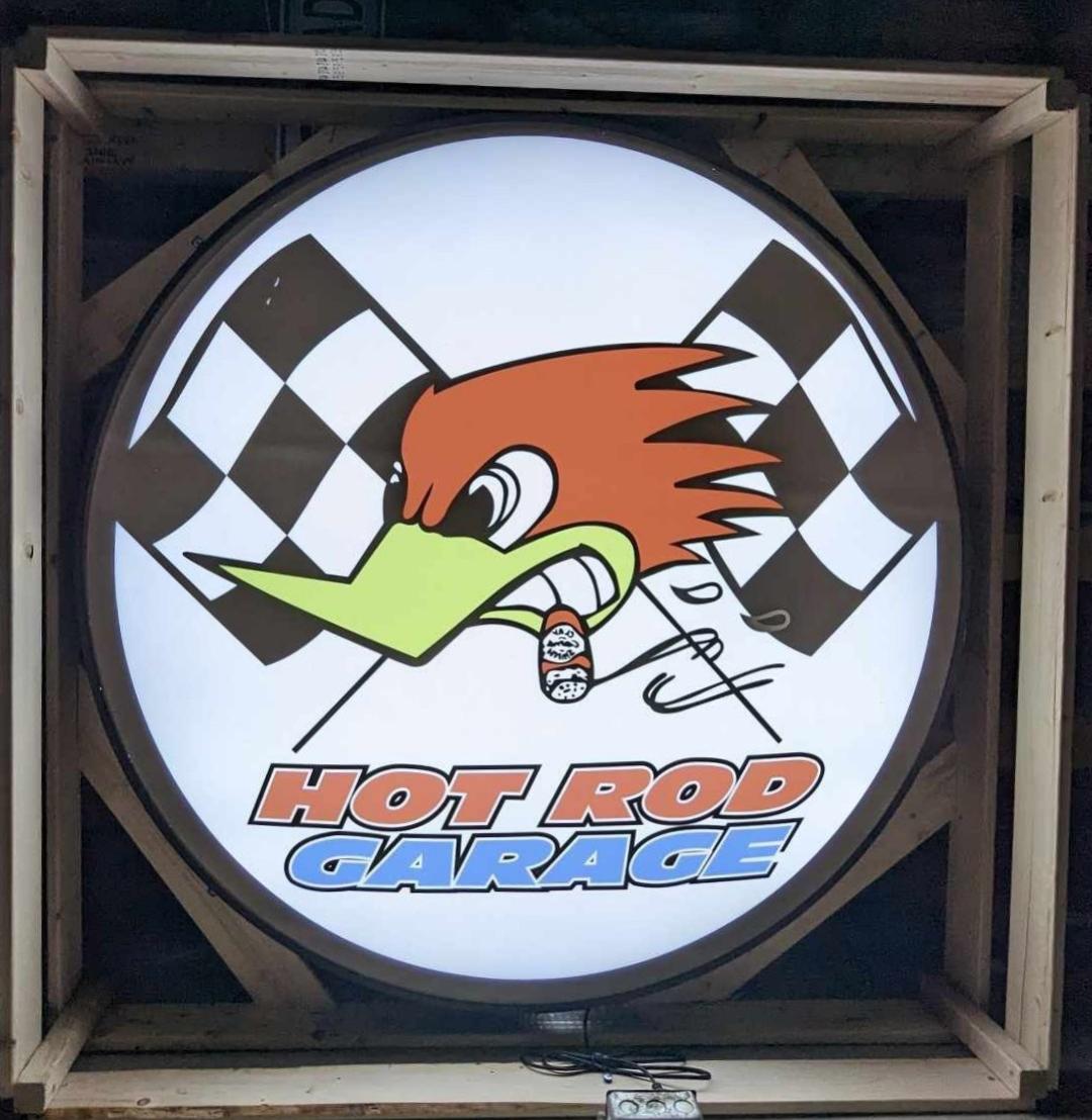 NEW 47" Hot Rod Garage Dealership LED Sign / Hot Rod Garage Signs