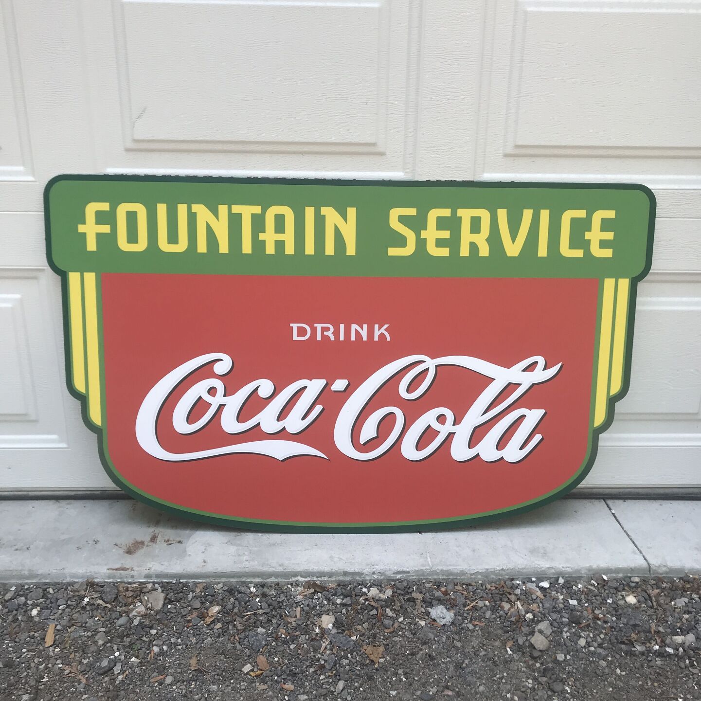 Coca Cola Sign / Coca-Cola Signs / Fountain Service