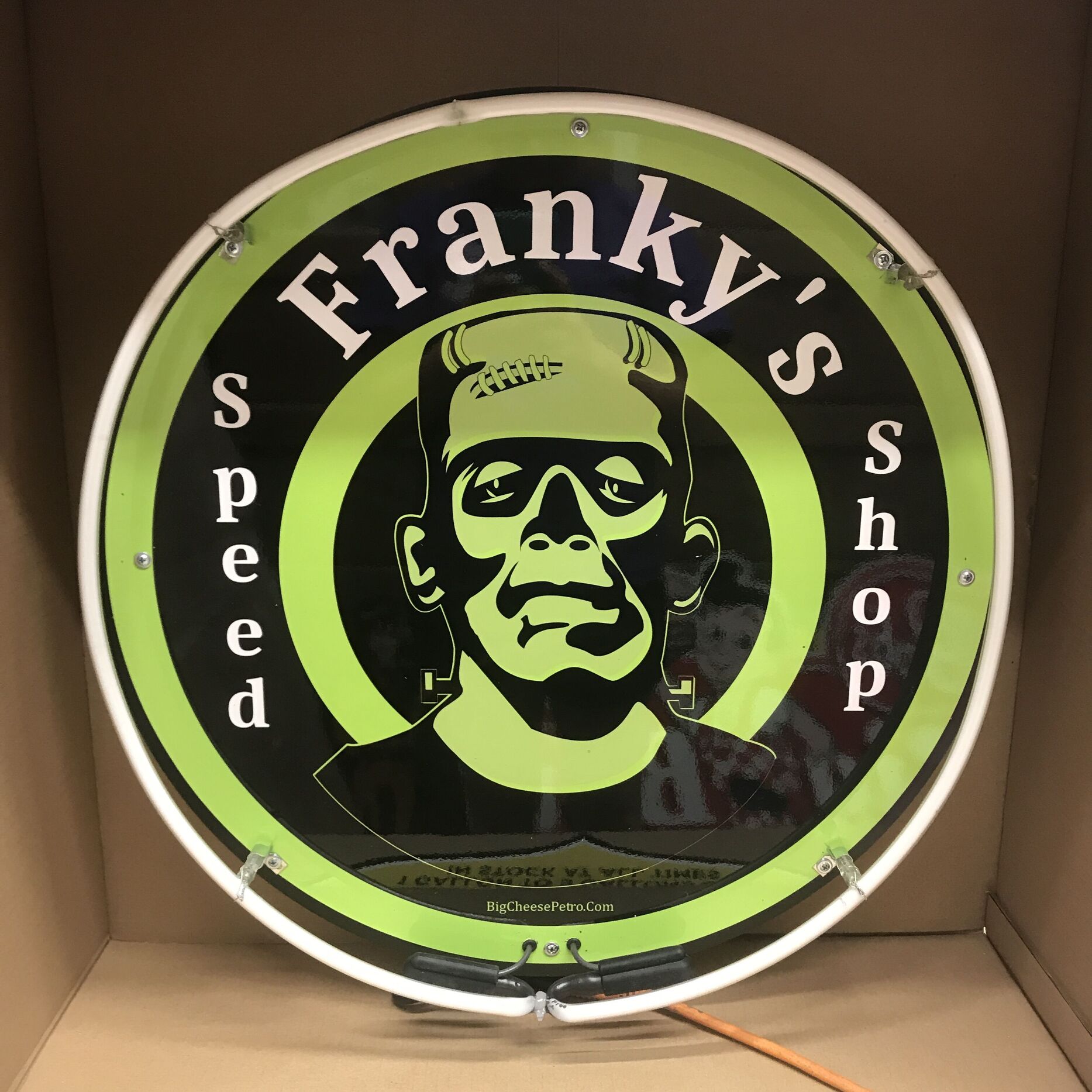 Franky's Neon Sign / Frankenstein Signs / Frankys Speed Shop