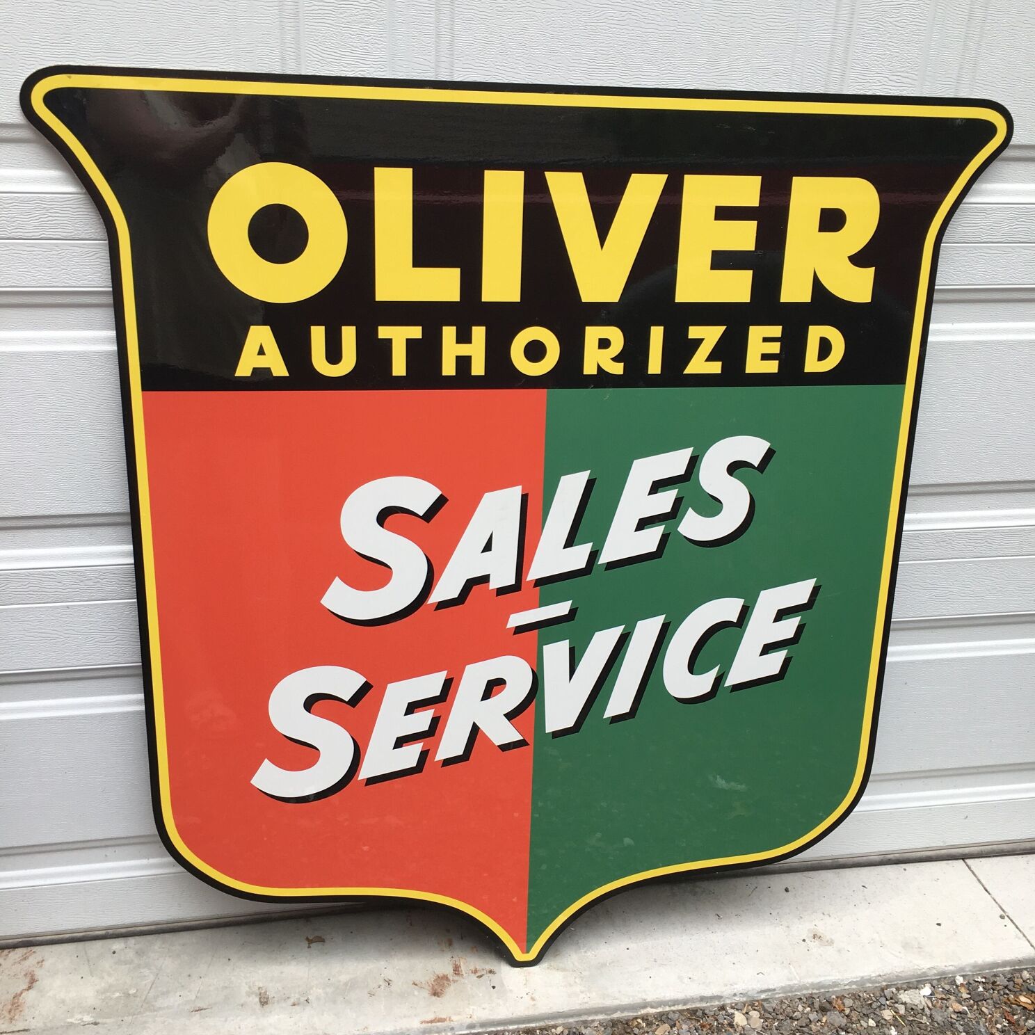 Oliver Sign / Oliver Tractor Signs / Farm Implements / Garage Oliver ...